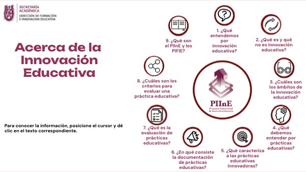 Acerca de la Innovación Educativa | Genially