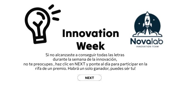 Innovation Week Recap | Genially