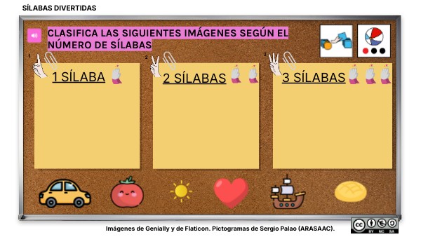 Sílabas divertidas | Genially