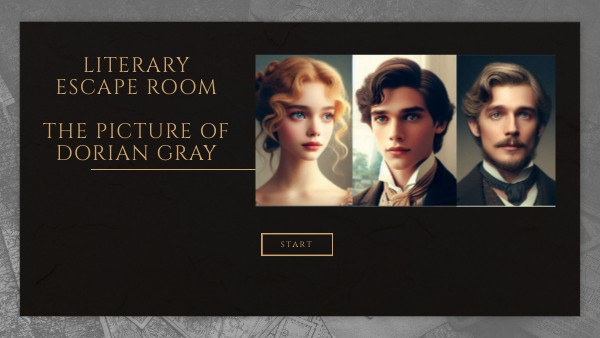 Literary Escape Room - The Picture of Dorian Gray | Genially