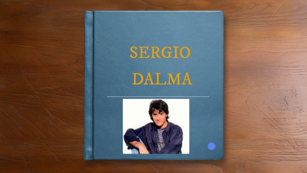 Sergio Dalma | Genially
