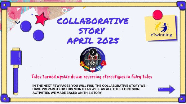 COLLABORATIVE STORY APRIL 2025 | Genially