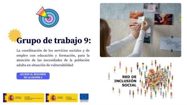 RIS: Grupo de trabajo 9 - Sesión 3 | Genially