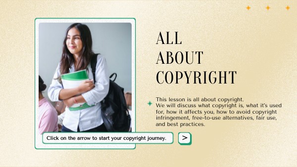 All about copyright | Genially