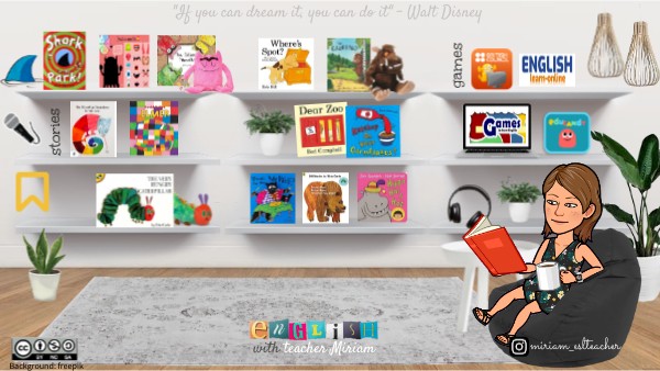 Virtual library EDITABLE | Genially