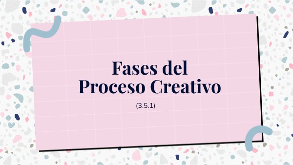 Fases del Proceso Creativo | Genially