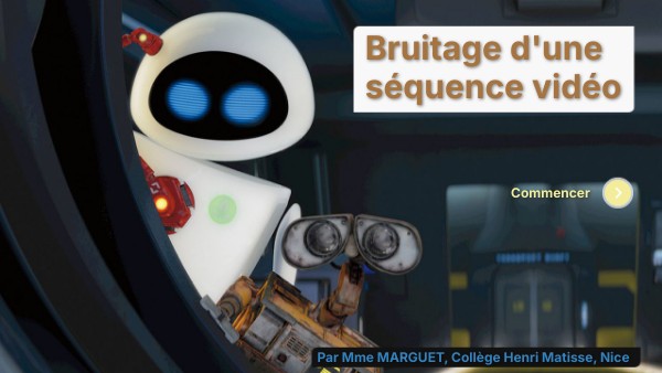 Bruitage d'une séquence vidéo | Genially