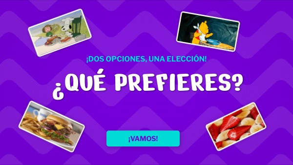 Juego qué prefieres | Genially