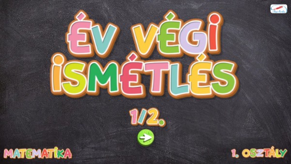 Év végi ismétlés (1/2) 1.oszt matematika | Genially