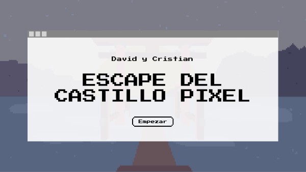 Escape DEL CASTILLO PIXEL | Genially