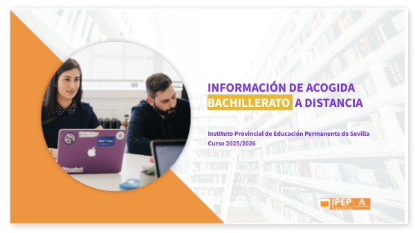 Acogida Bachillerato a distancia | Genially