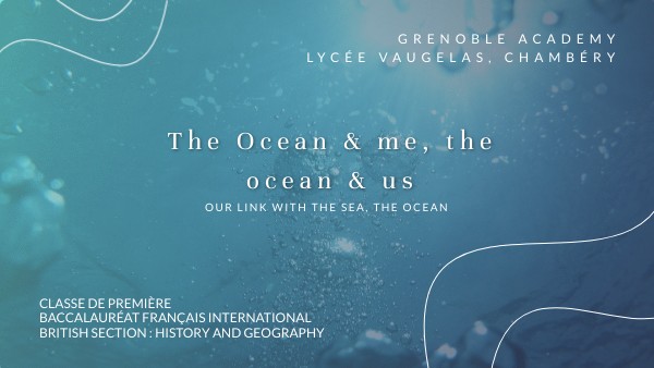 The Ocean & me, the ocean & us | Genially