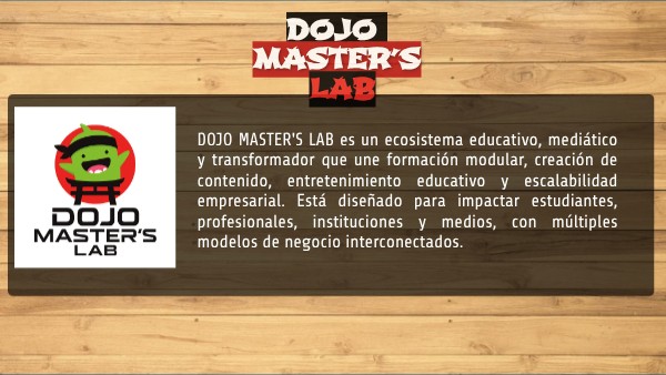 DOJO MASTER'S LAB | Genially