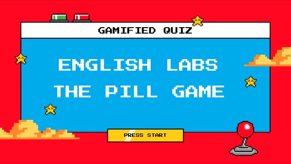 English labs The pill game | Genially