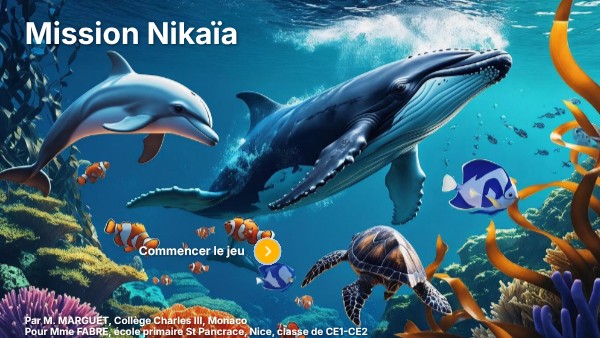 Mission Nikaïa CE1-CE2 Mme Fabre | Genially