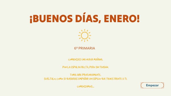 6º PRIMARIA | Genially