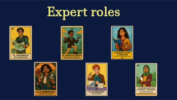 Expert roles | Genially