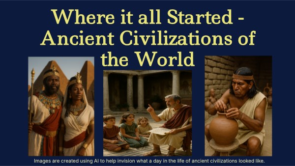 Where it all Started - Ancient Civilizations | Genially