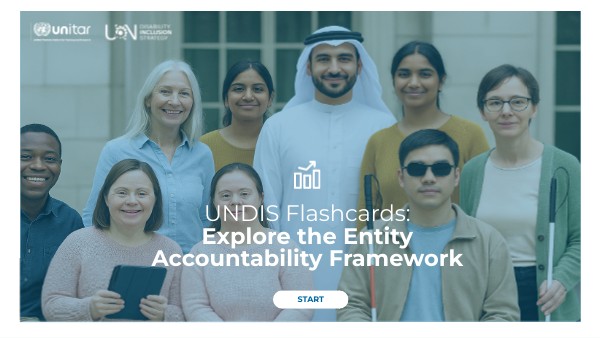 UNDIS Flashcards: Explore the Entity Accountability Framework | Genially