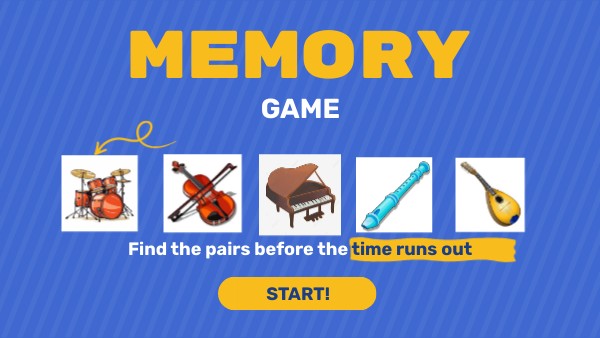 Memory Game | Genially