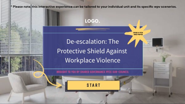 Workplace Violence Escape Room | Genially