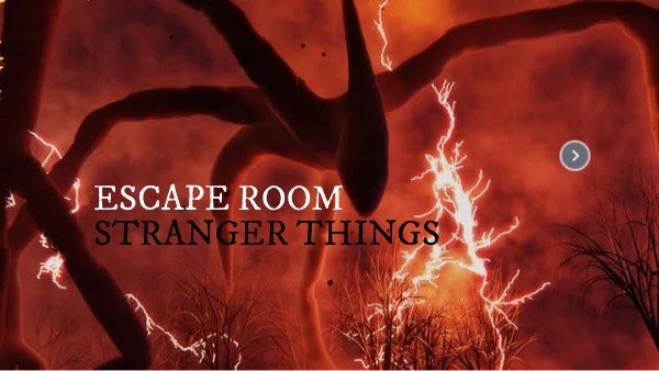 Escape room Stranger things | Genially