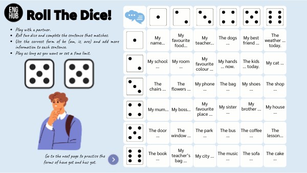 A1 Roll The Dice | Genially