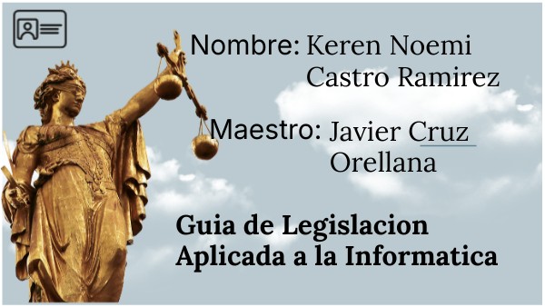 GUIA DE LEGISLACION | Genially