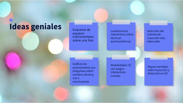 Ideas geniales para AI2 | Genially