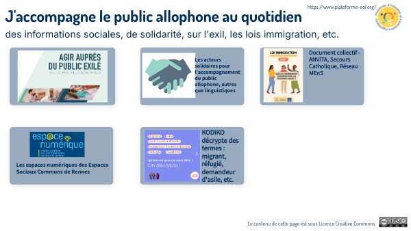 Sauvegarde - j'accompagne public allophone au quotidien | Genially