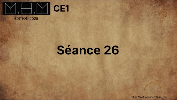 Séance 27 | Genially