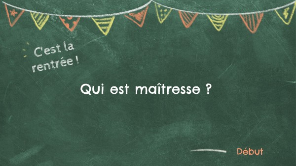 C'est la rentrée ! | Genially