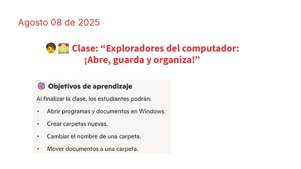 Agosto 08 de 2025 | Genially