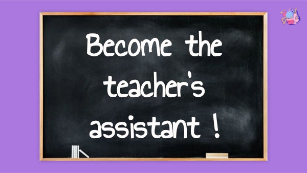 Become the teacher's assistant ! - 6e | Genially