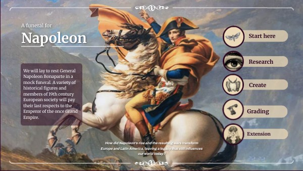 Napoleon's Funeral: World History | Genially