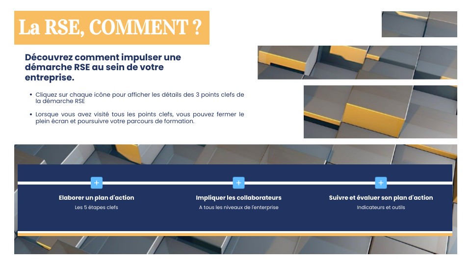 La RSE, COMMENT ? | Genially