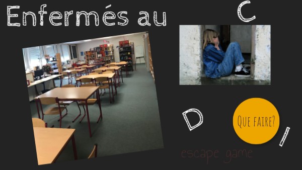 ESCAPE GAME CDI 6 collège | Genially