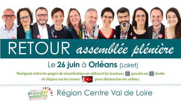 Session plénière Centre Val de Loire juin 2025 | Genially