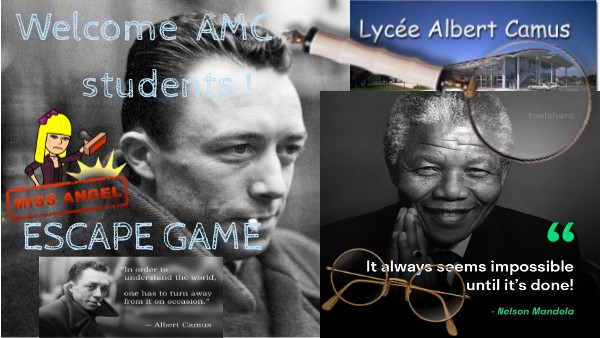 (AMC) Escape Room - CAMUS AMC 2025 | Genially