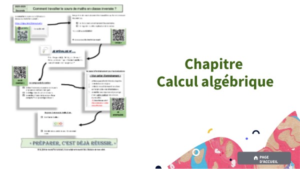 2nde Calcul algébrique 25-26 | Genially