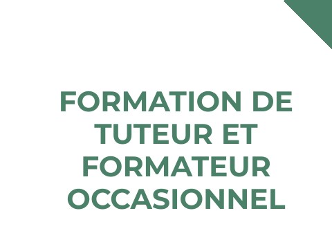 FORMATION DE TUTEUR G2 | Genially