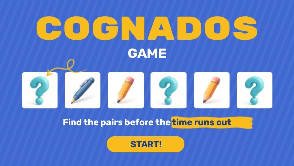 Cognados memoria | Genially