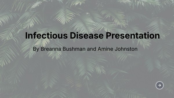 Infectious Disease Presentation | Genially