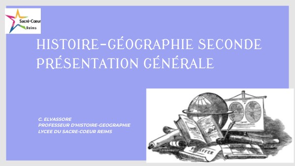 Présentation HG Seconde | Genially