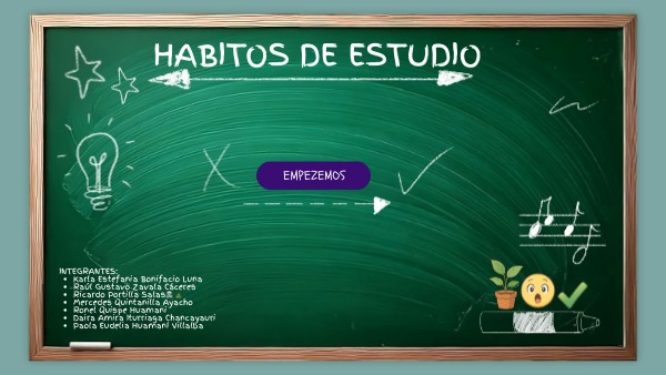 HABITOS DE ESTUDIO | Genially