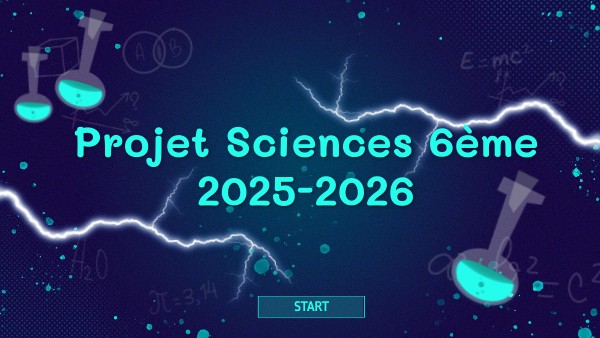 Projet Sciences 6ème 2025-2026 | Genially