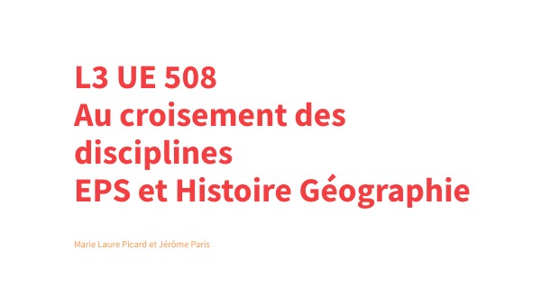 2025 ue 508 td 1 présentation | Genially