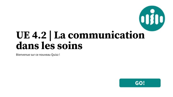 UE 4.2 | La médiation dans les soins | Genially