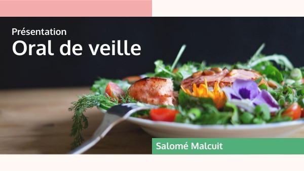 Oral de veille M1 | Genially