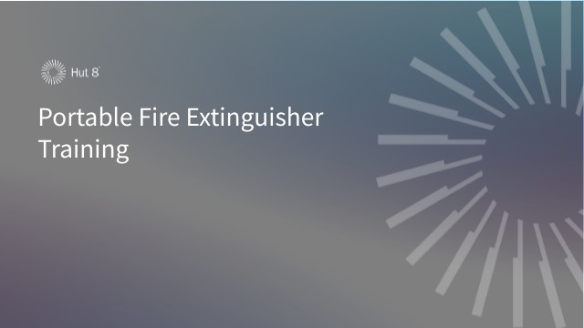 Portable Fire Extinguisher Training | Genially